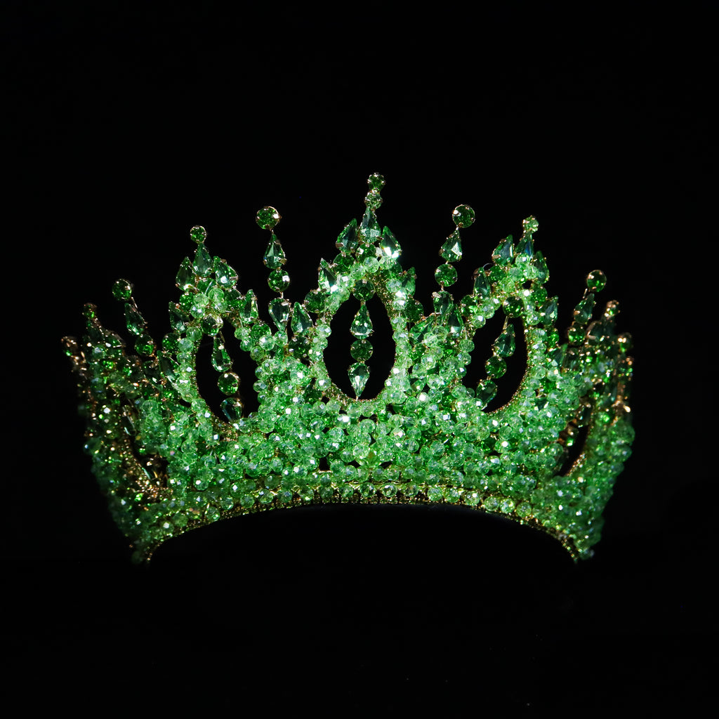 SAGE GREEN QUINCEANERA CROWN - ANGIE – Coronadas